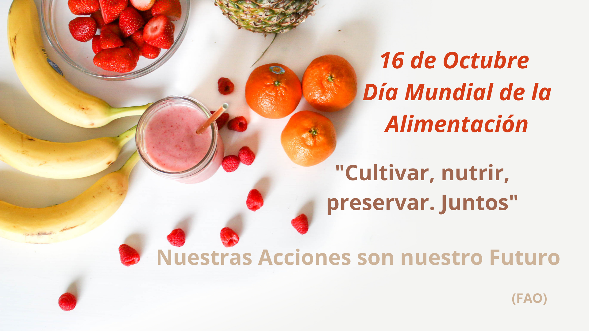 16 de octubre Día Mundial de la Alimentación – Gremeda